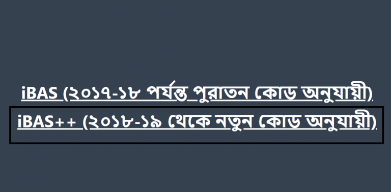 ibas++ login । আইবাস++ লগিন করে বেতন বিল দাখিল করা যাচ্ছে - Technical ...