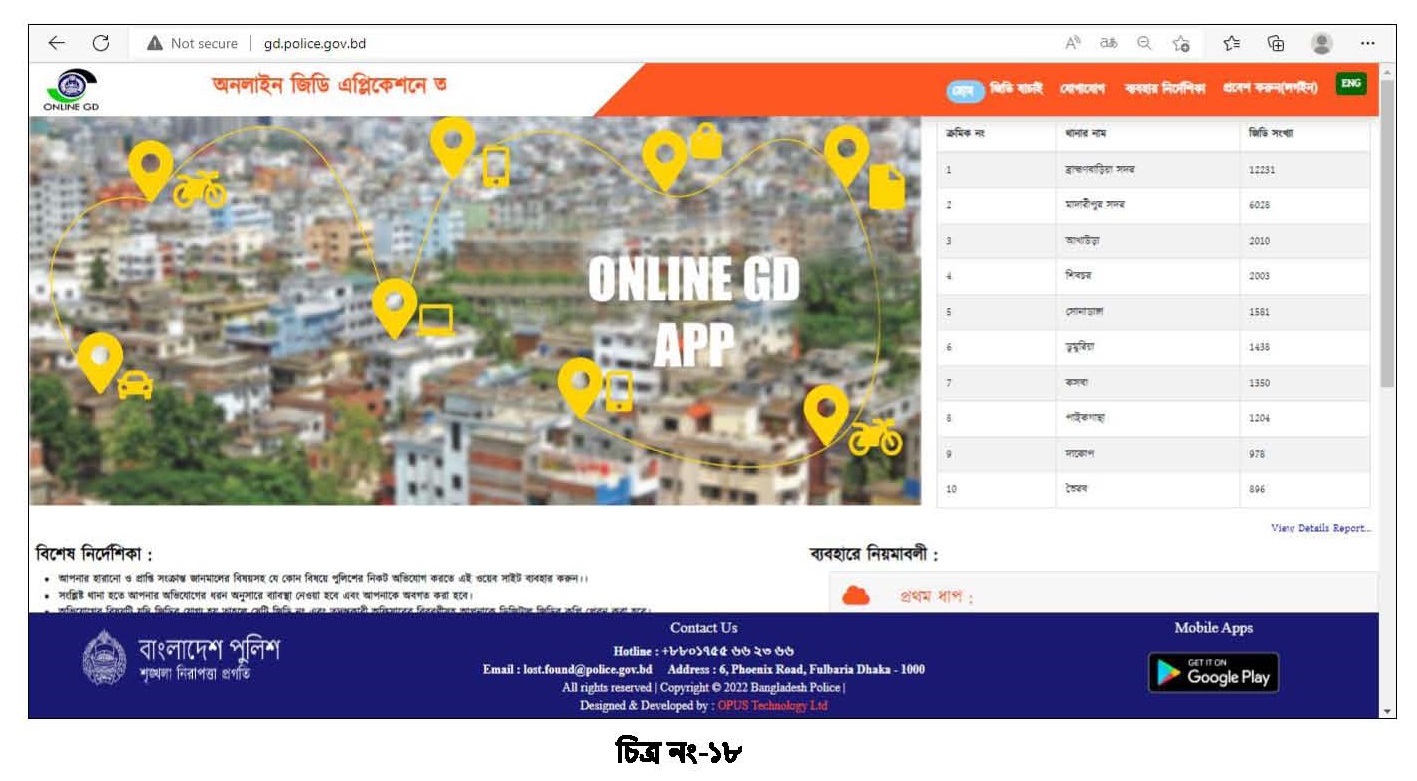 Online GD process 2025 । যেভাবে অনলাইনে জিডি করবেন - Technical Alamin